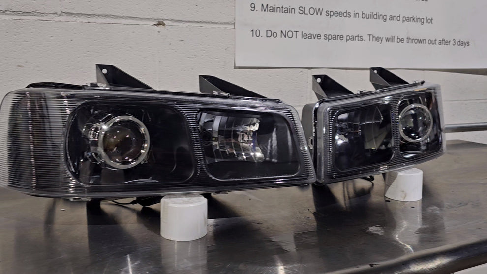 2003-2025 Chevrolet/GMC EXPRESS/SAVANA BI-LED Projector Headlights ...